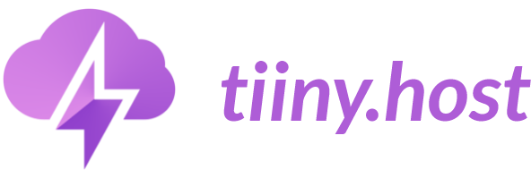 Tiiny Host - Hosting for static website
